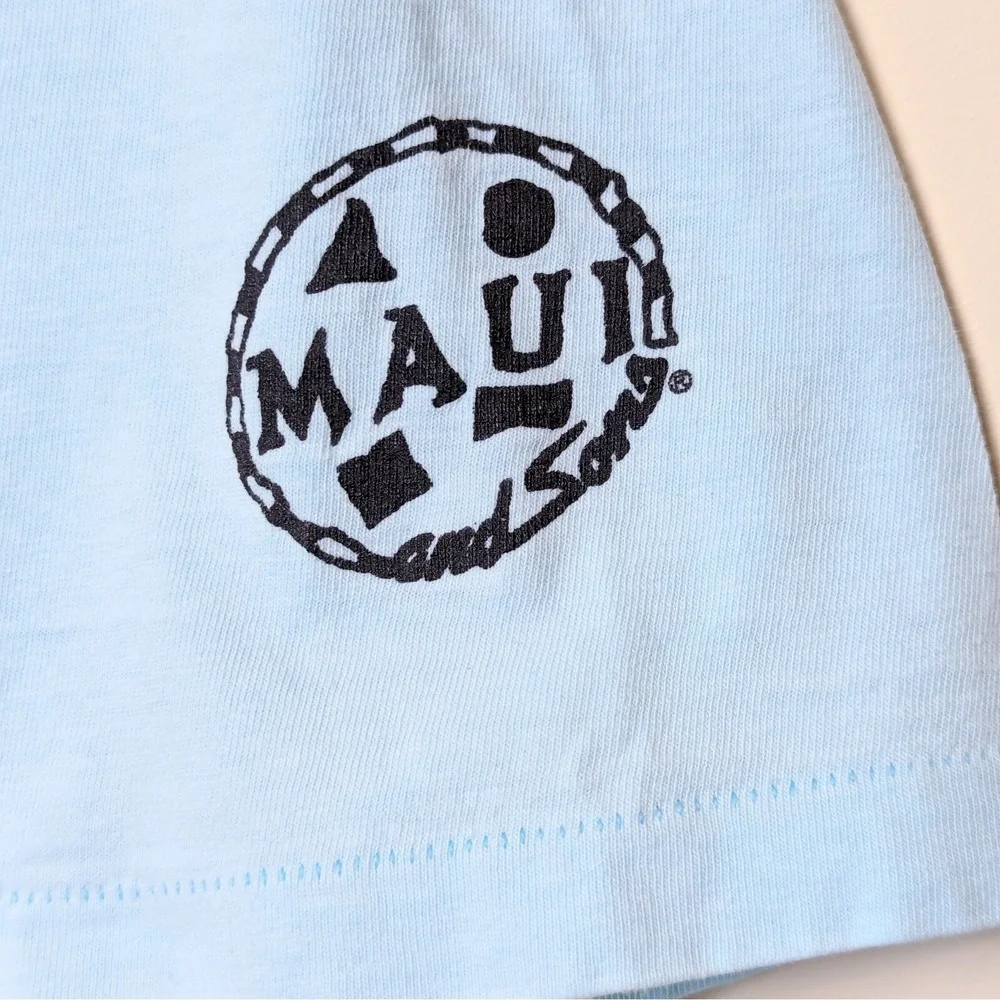 Maui and Sons | Shirts | Maui And Sons 99 Surf Shark Logo Single Stitch ...